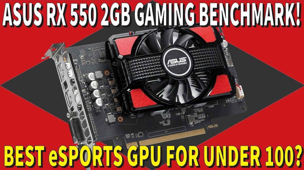 Asus Radeon Rx550 4G 4Gb Gddr5