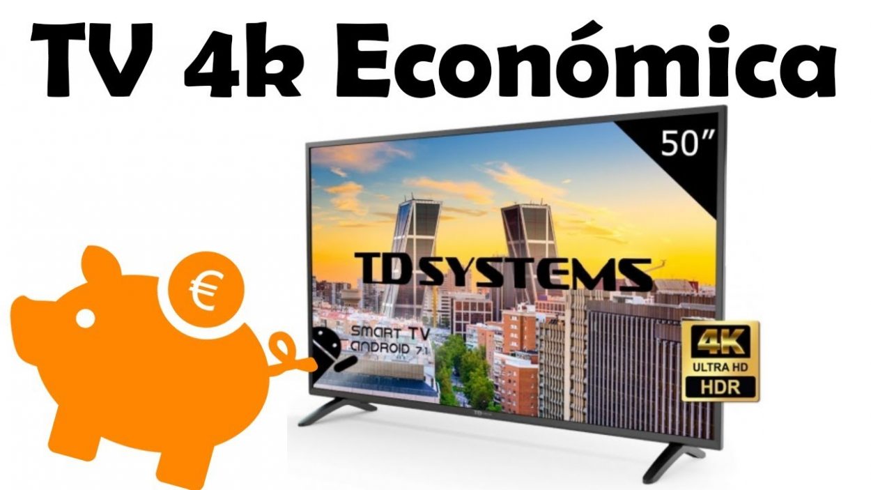 Td Systems K50Dlh8Us Uhd 4K Smart Tv
